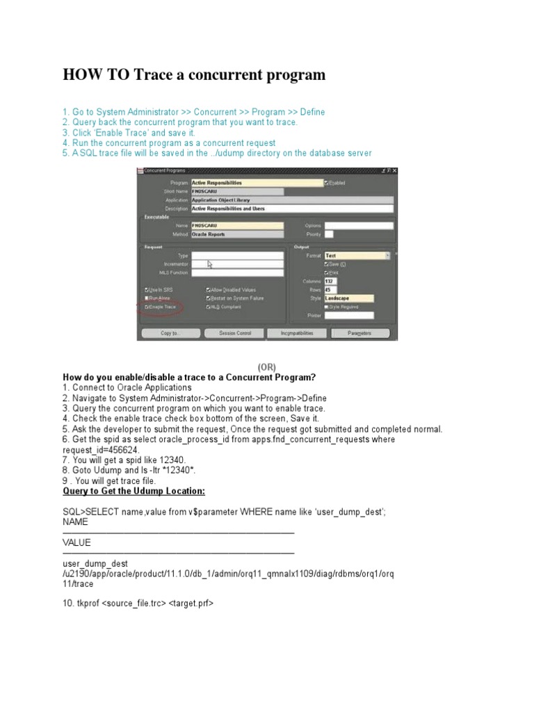 Enable Trace for Concurrent Programs | PDF | Computers | Technology ...