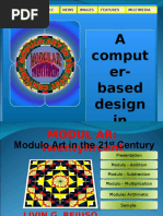 Modulo Art Square Grid: Number Pattern Legend Pattern Design | PDF