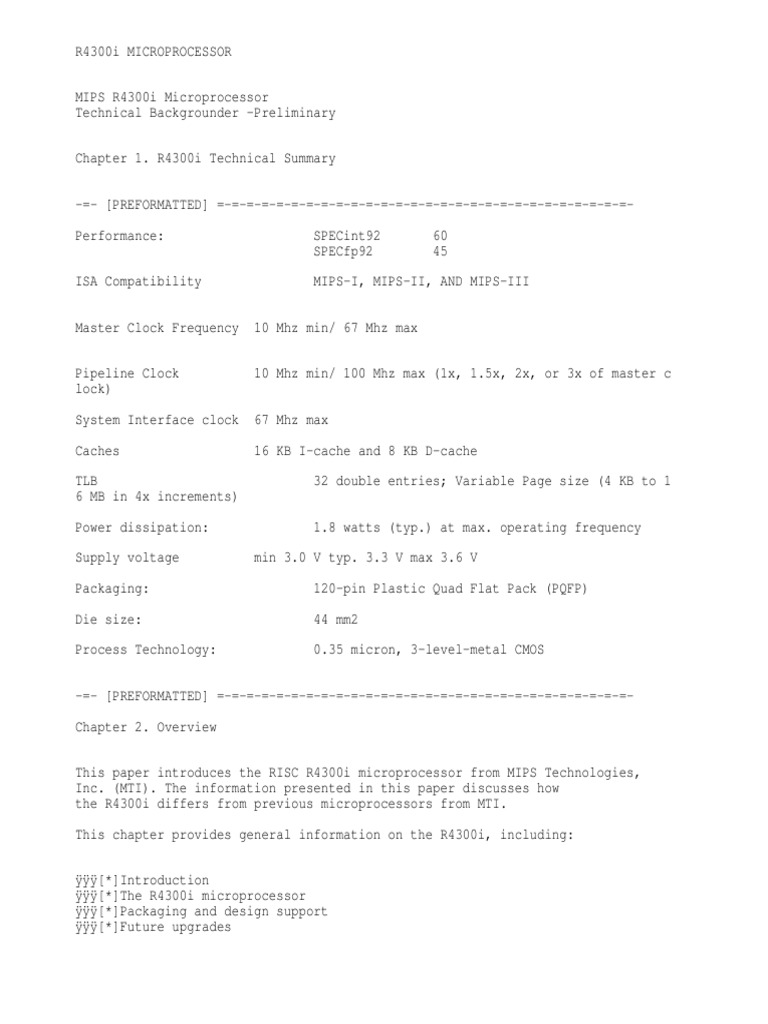 R 4300 I | PDF