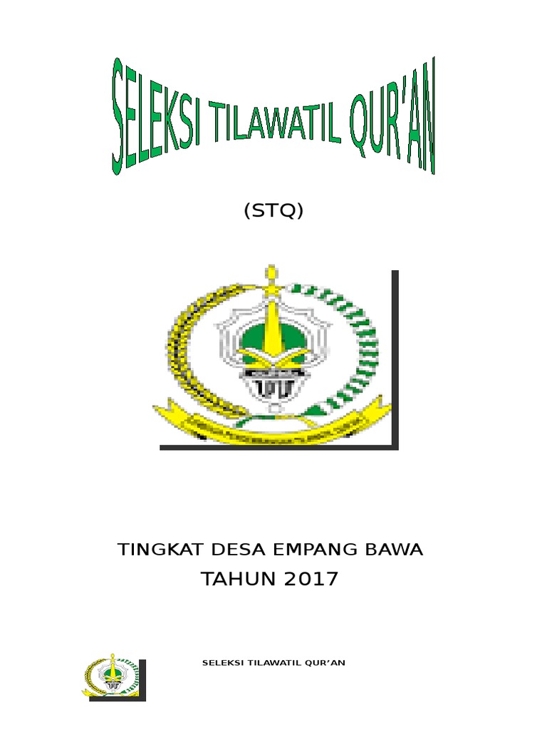 Proposal STQ Emp. Bawa | PDF | Perjalanan | Kesehatan Holistik