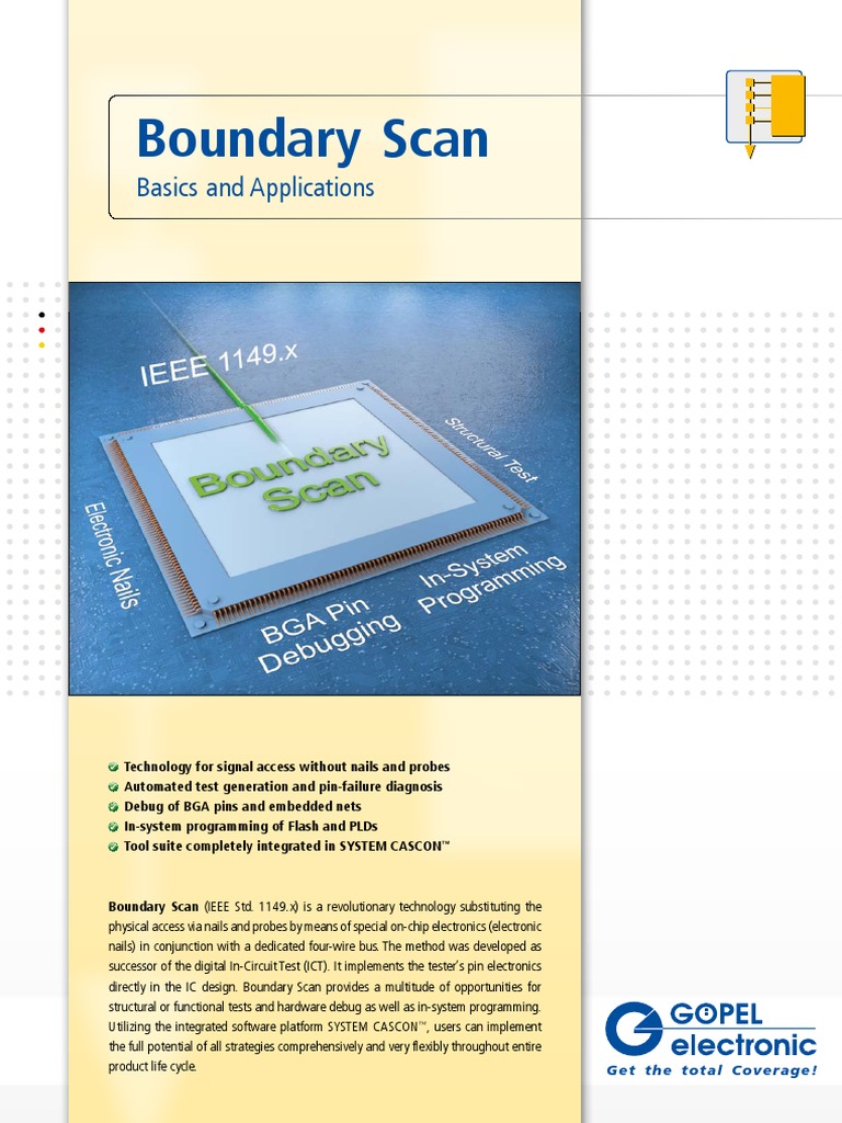 BS Basics Boundary Scan PDF | PDF | Office Equipment | Computing