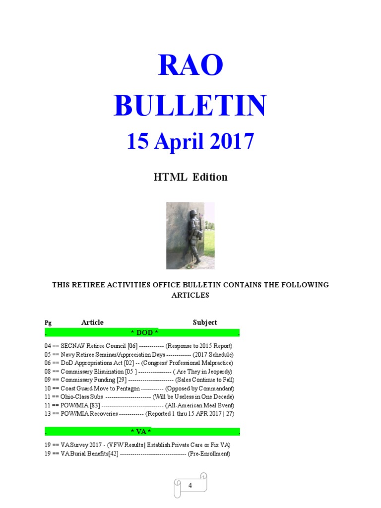 Bulletin 170415 (HTML Edition) | PDF