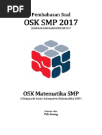 Soal Olimpiade Matematika SMP | PDF | Metode & Bahan Ajar