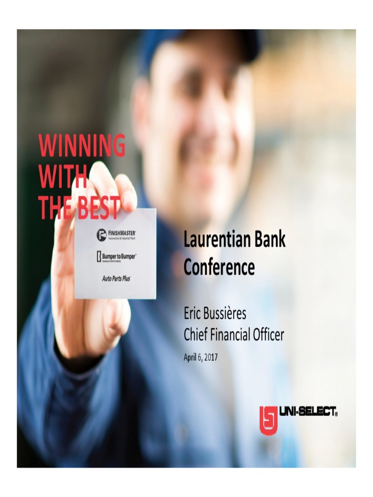 Uni Select | PDF | Earnings Before Interest | Equity (Finance)