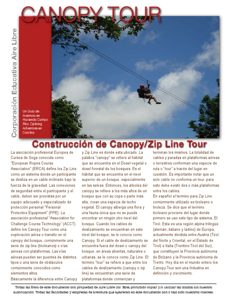 Construccion de Canopy PDF | PDF | Los bosques | Puente