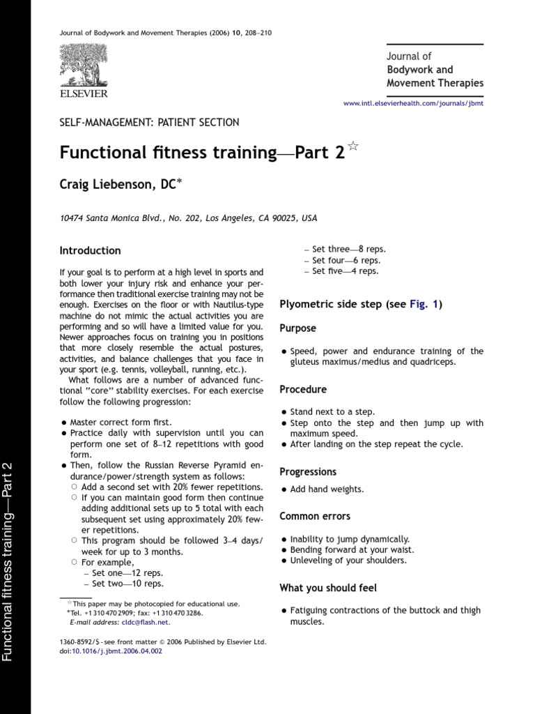 Functional Fitness Testing PDF | PDF | Foot | Chair