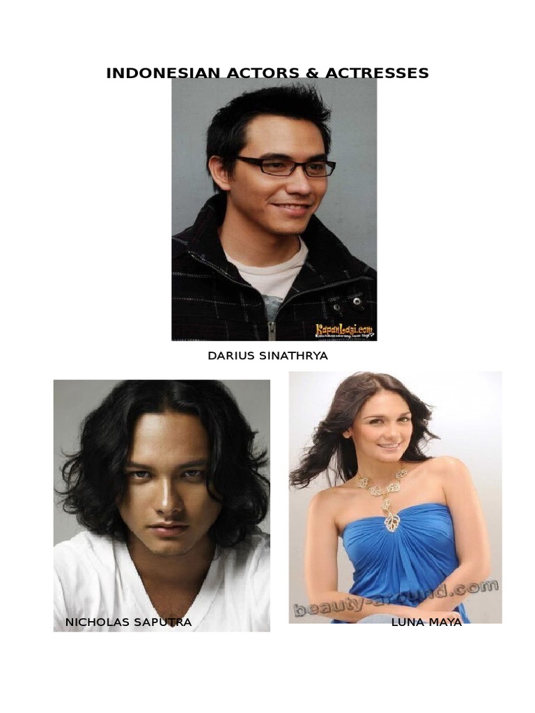 Indonesian Actors | PDF