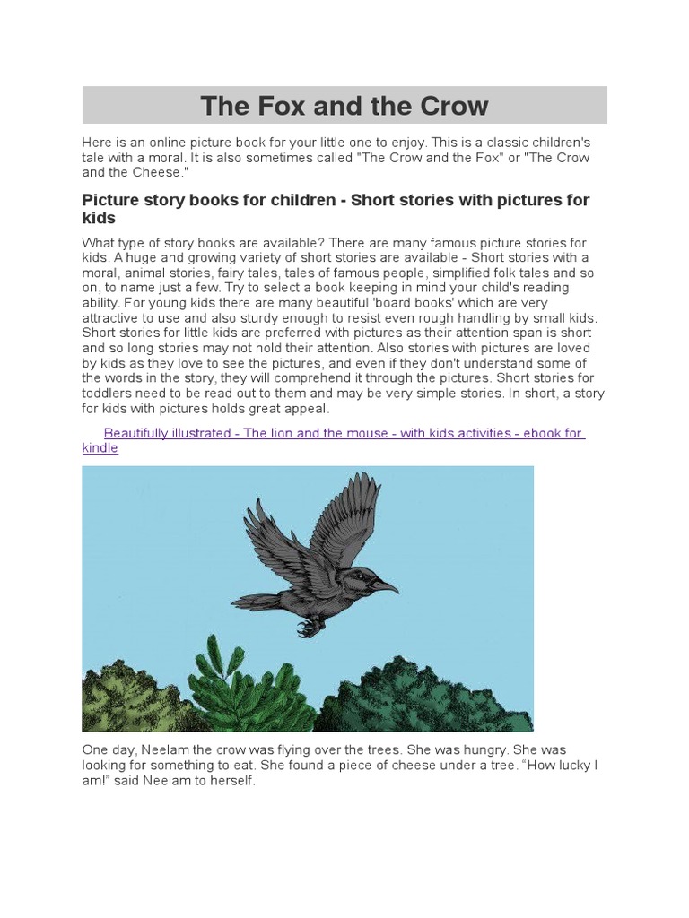 The Fox and The Crow | PDF