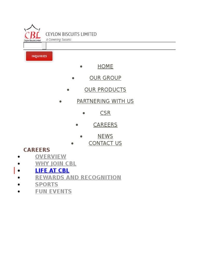 CBL.docx | Sri Lanka | Brand