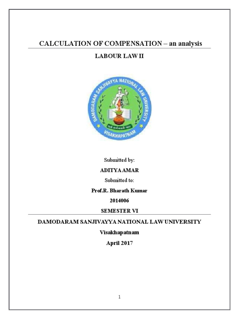 Employees Compensation Calculation | Download Free PDF | Workers ...