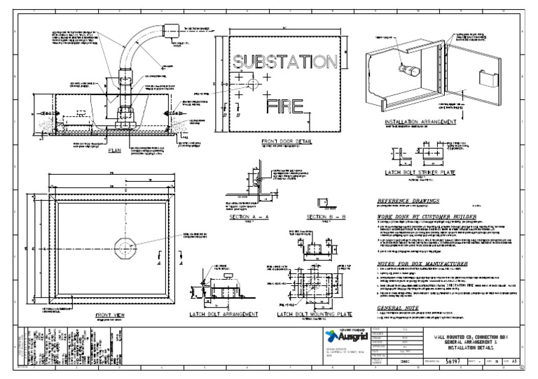 General Arrangement & Installation Details | PDF | Technical Drawing ...