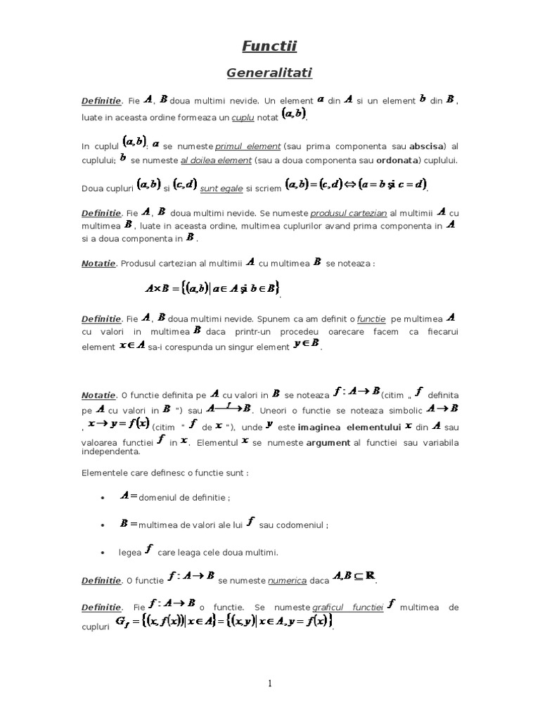 Functii | PDF
