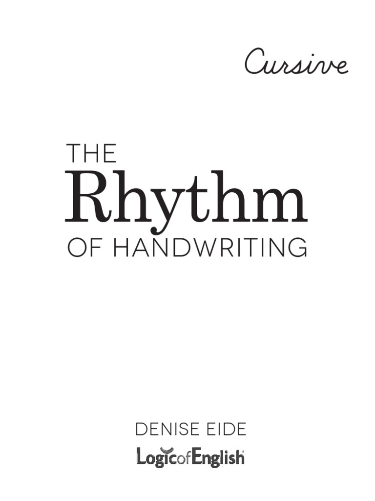 ROH Cursive Book 2014 | PDF | Text | Writing