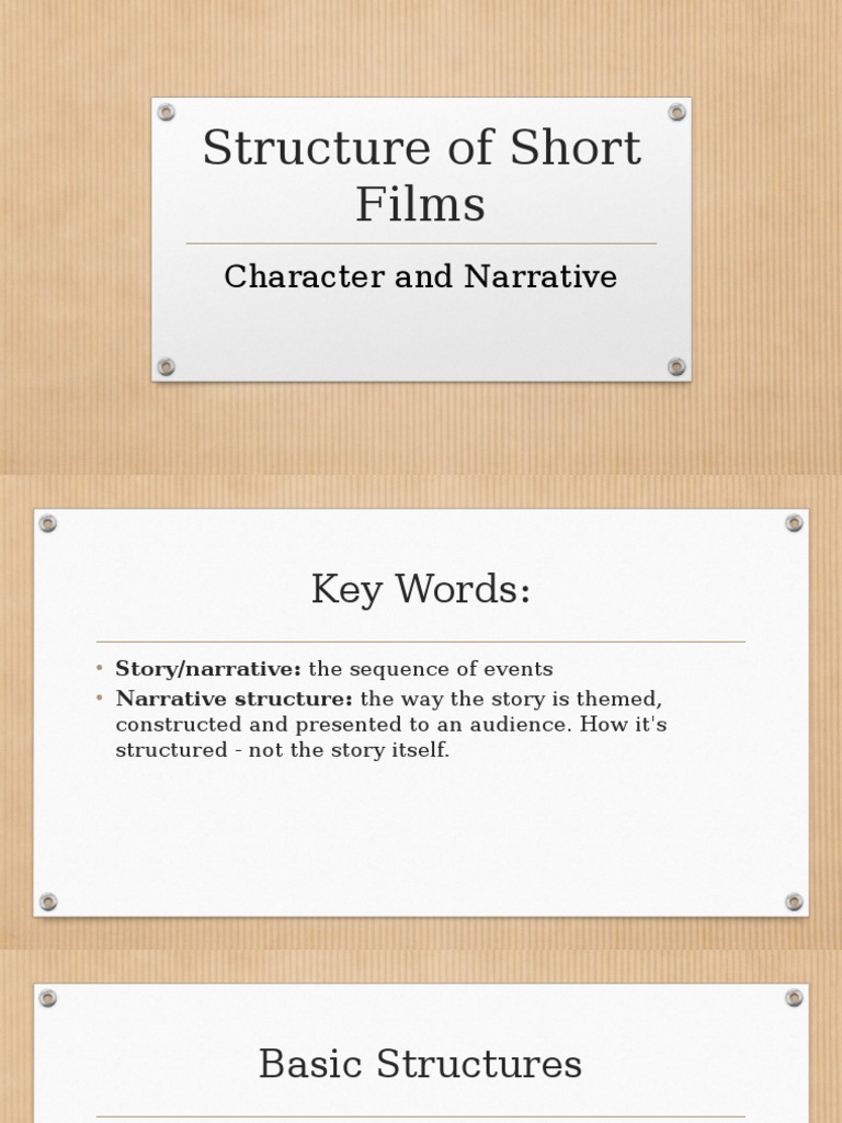 Structure of Short Films | PDF | Hero | Narrative