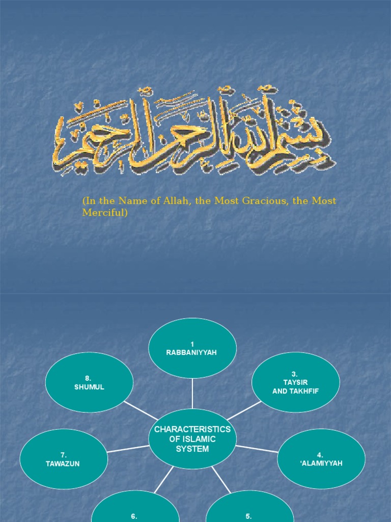 2 The Concept and Characteristics of Islamic Instititions Ed | PDF ...