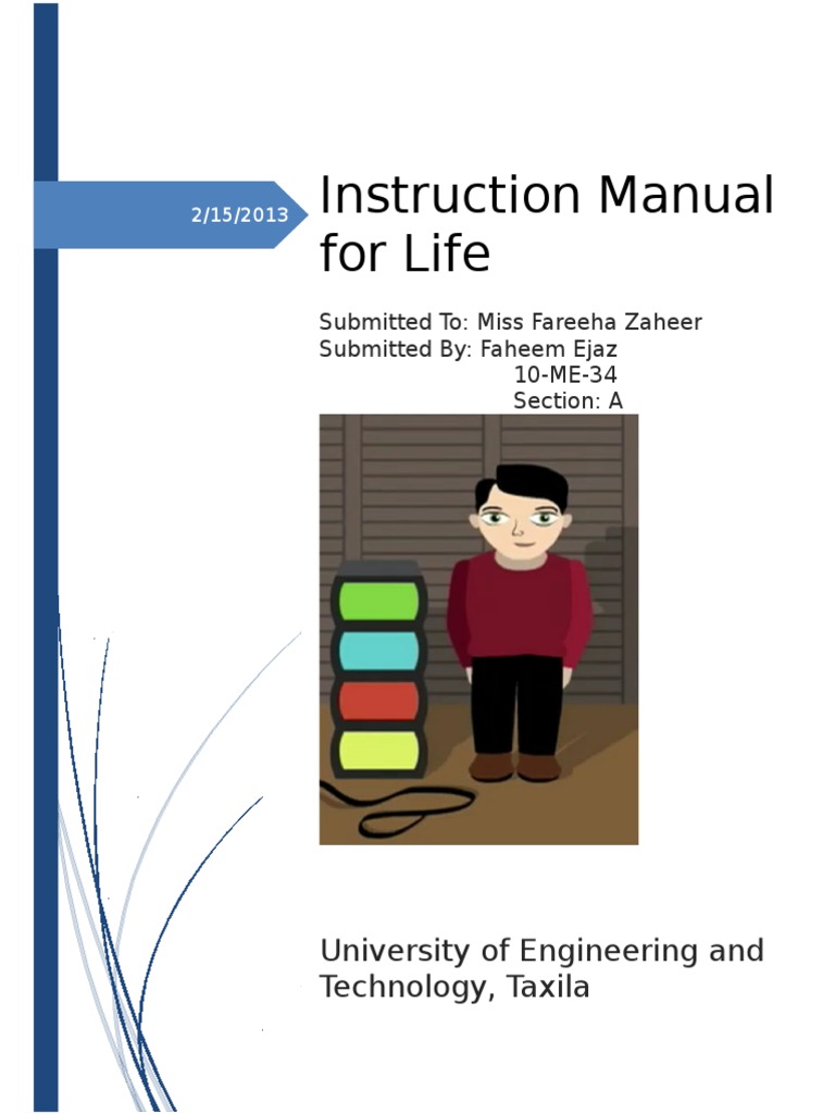 Instruction Manual For Life | PDF | Courage | Thought