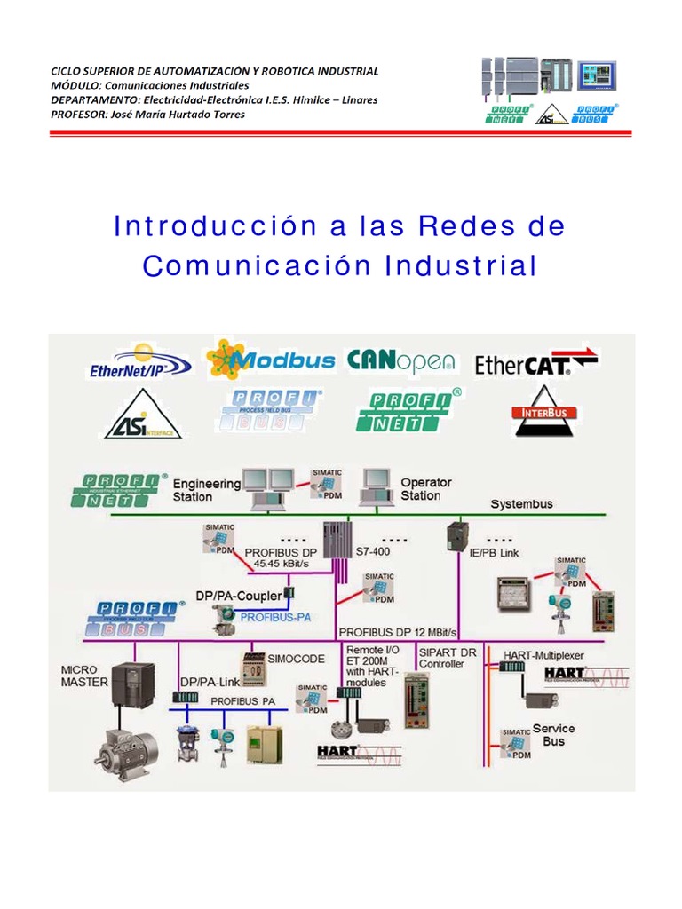 Introducción a las redes de comunicacion.pdf | Scada | Red de ...