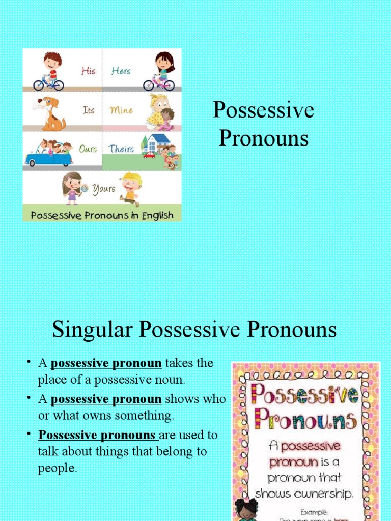 Possessive Pronouns Powerpoint | PDF