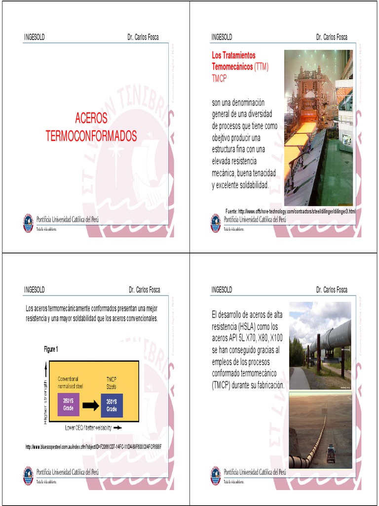 Tema 2-11.0 Aceros Termoconformados PDF | PDF | Plasticidad (Física ...