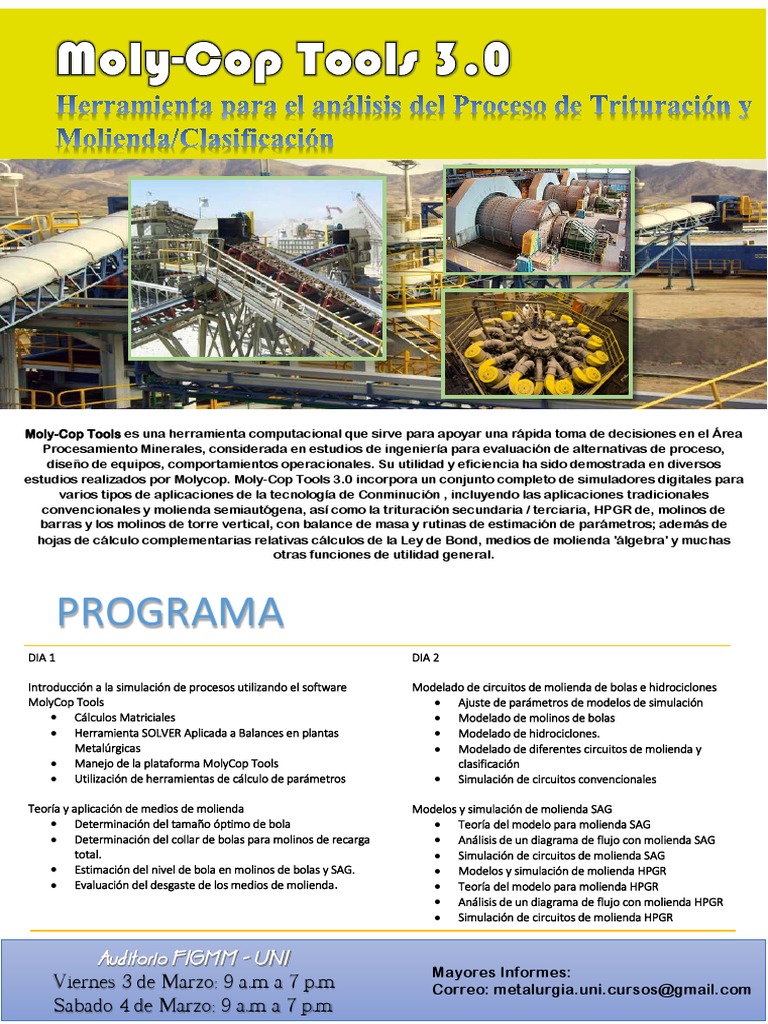 Moly Cop Tools | PDF | Simulación | Ciencia de sistemas