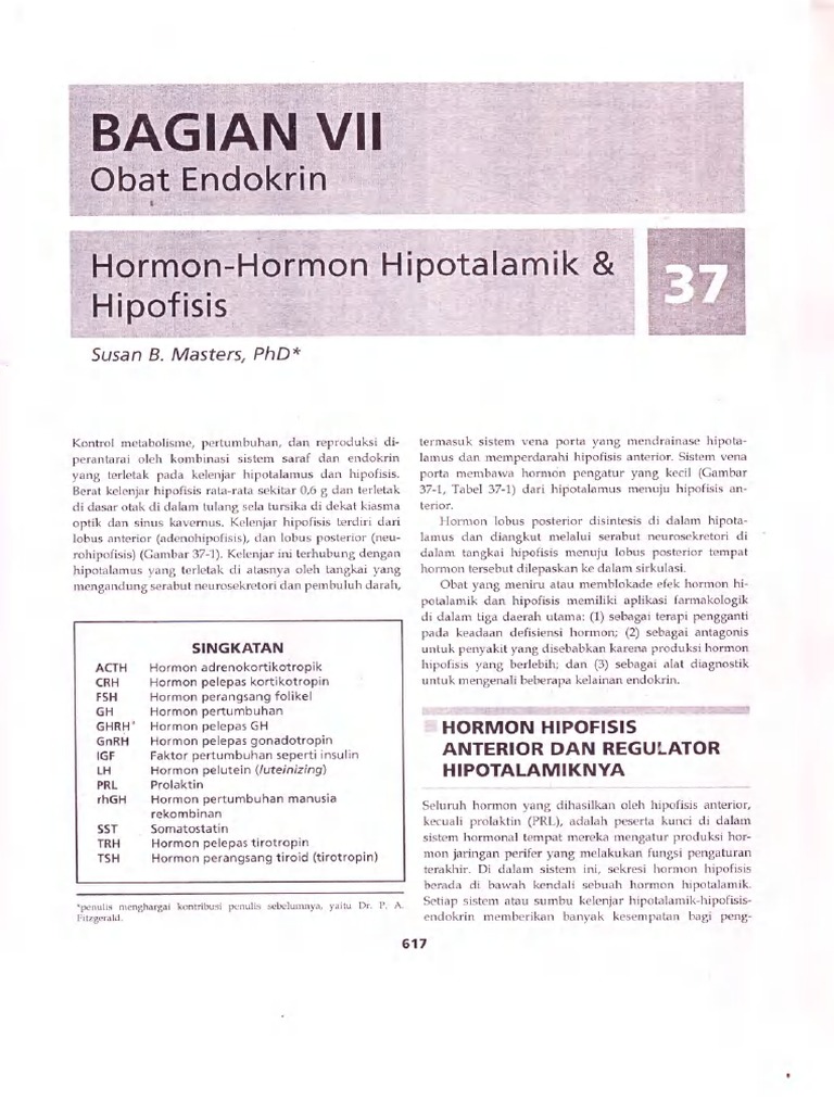 Bagian VII. Obat Endokrin | PDF