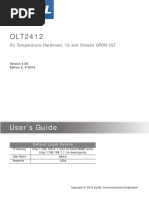 V-SOL GPON OLT Setup Guide | PDF | Command Line Interface | Port (Computer Networking)