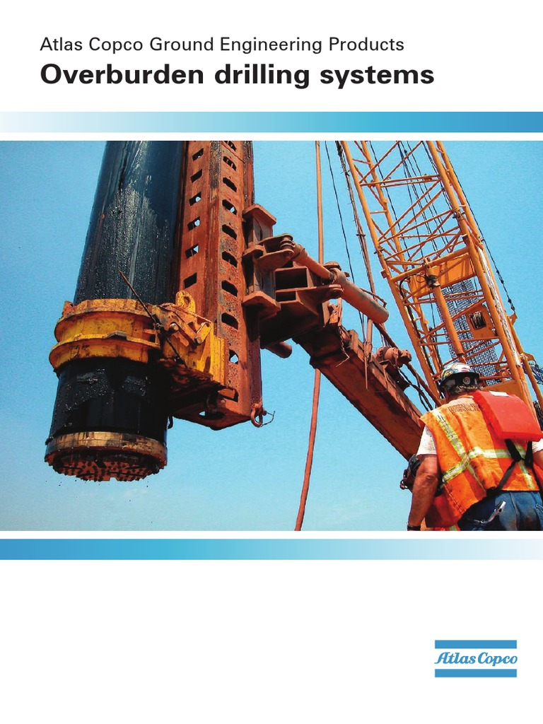 Overburden Brochure | PDF | Drilling Rig | Deep Foundation