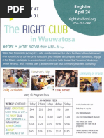 Fall 2 2023 Program Guide | PDF | Personal Trainer | Swimming