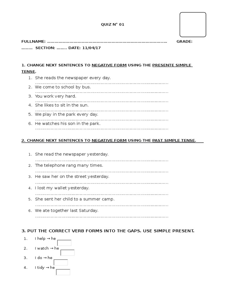 Quiz Practice 01 | PDF