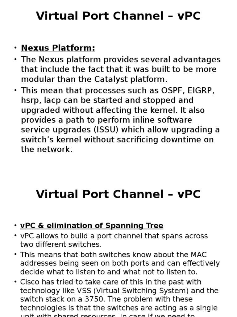 Nexus VPC and OTV | PDF | Network Switch | Computer Network