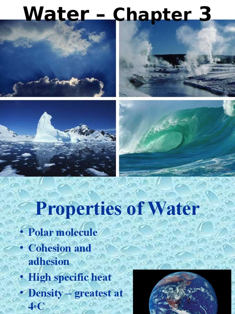Properties of Water | PDF | Properties Of Water | Acid