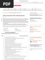 3D Model Review 30 60 90 Model Review Checklist | PDF | 3 D Computer ...