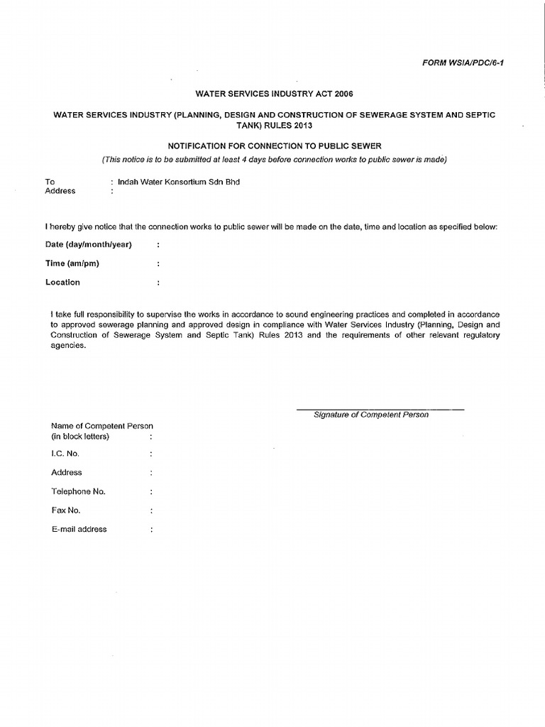 18.form WSIA PDC6-1 PDF | PDF