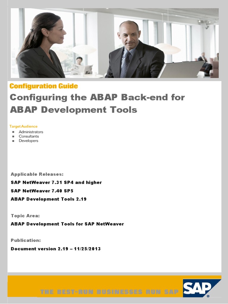 Configure Back End For ADT PDF | PDF