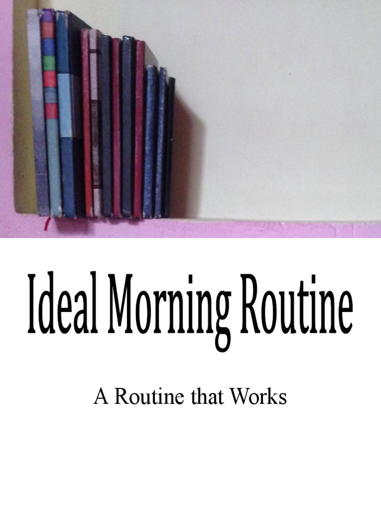 Ideal Morning Routine | PDF | Prayer | Meditation