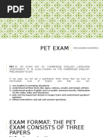 PET Practice Test | PDF