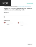 Nozzle and Reinforcement | PDF | Mechanical Engineering | Metrology