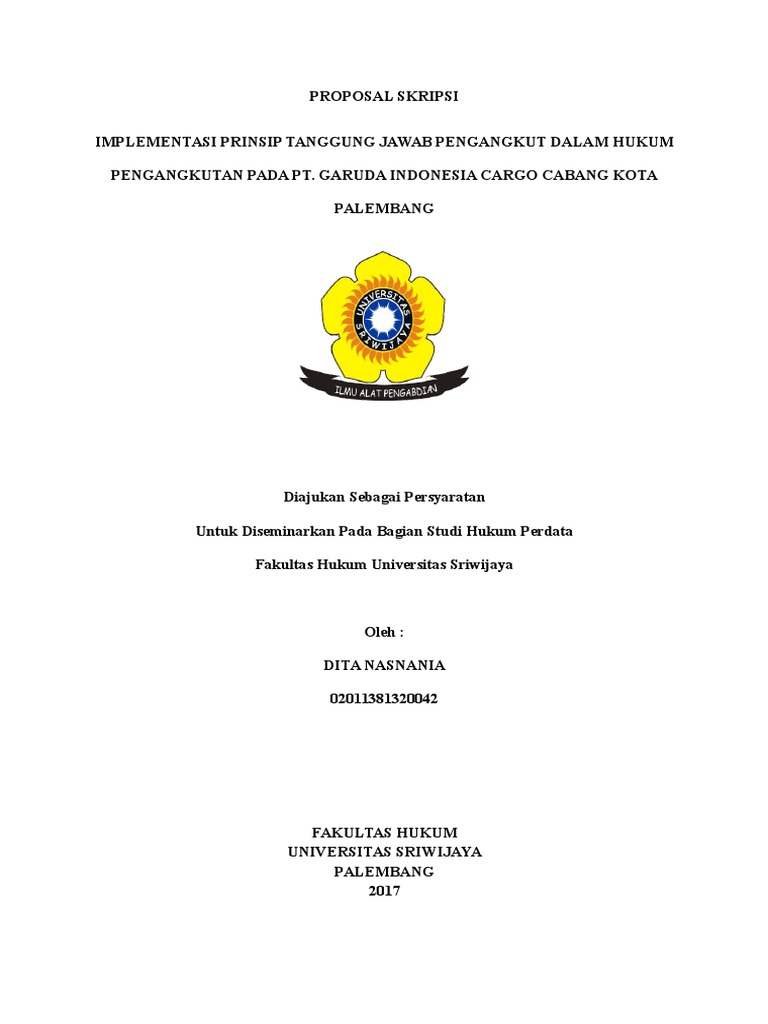 Cover Proposal Dita | PDF