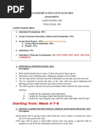 Criteria For Classroom Reporting | PDF