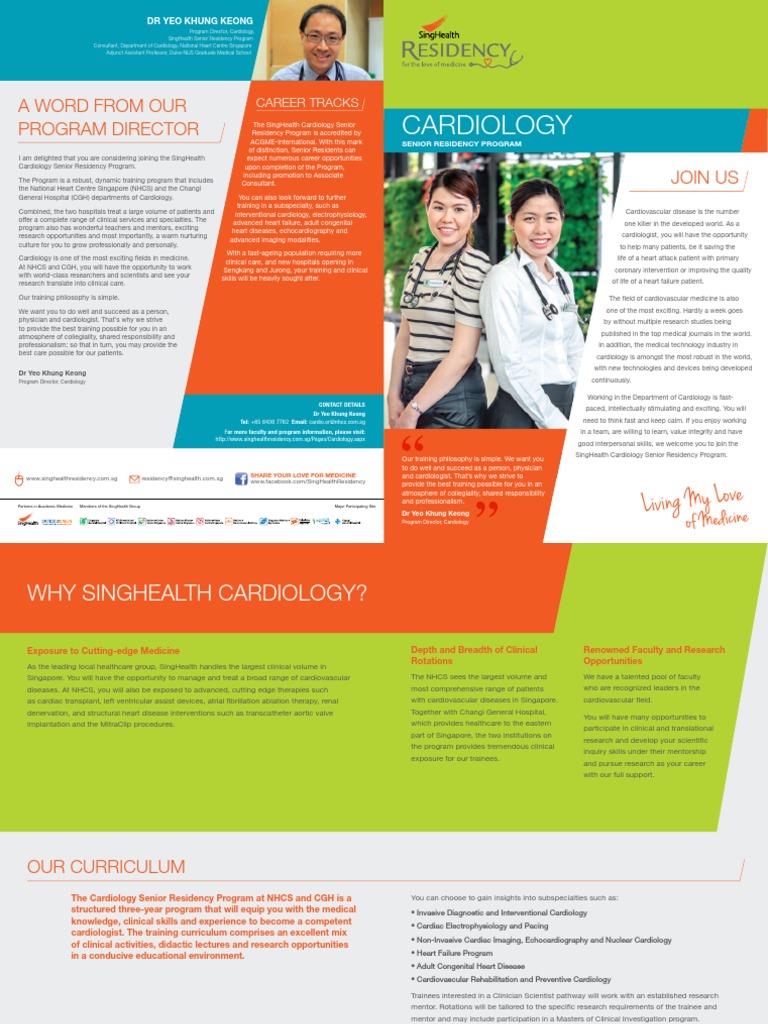 Cardiology Brochure | PDF | Cardiology | Residency (Medicine)