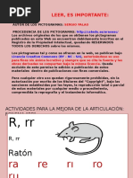 Actividades Mejora Fonema k