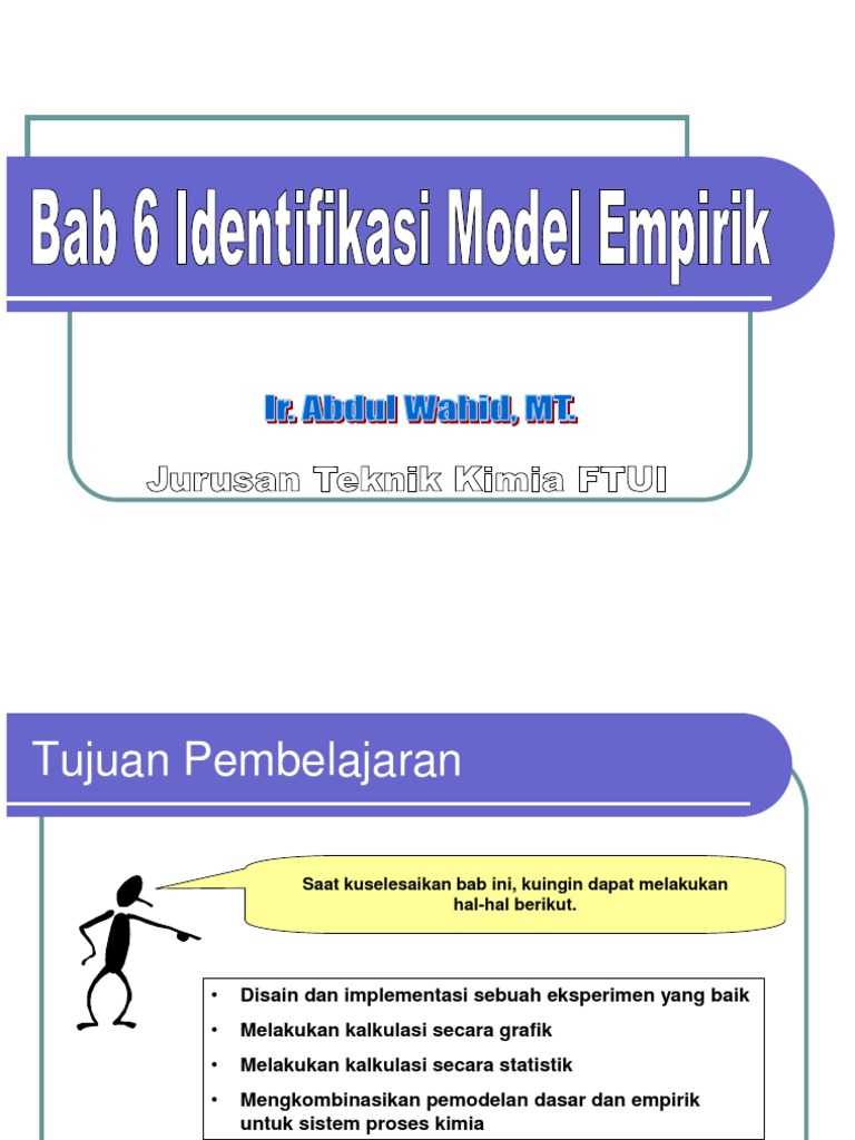 2 Identifikasi Model Empirik | PDF