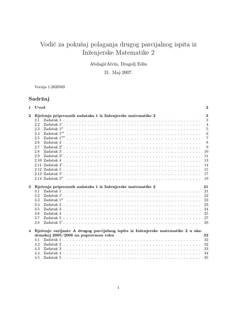 Skripta Iz Im Alvin PDF | PDF