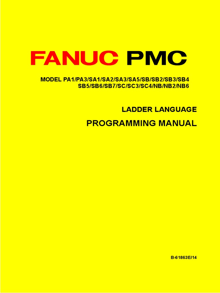 Fanuc PMC - Ladder Language - Programming Manual PDF | PDF | Computing | Computer Engineering