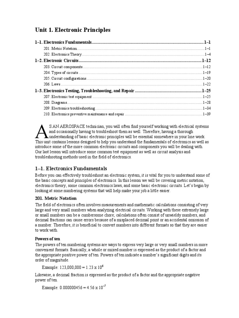 Electronic Principles PDF | PDF | Electric Current | Inductor