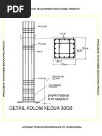 Detail Dinding Partisi Gypsum DWG | PDF