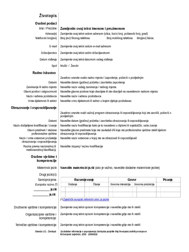 Obrazac životopisa (1).doc