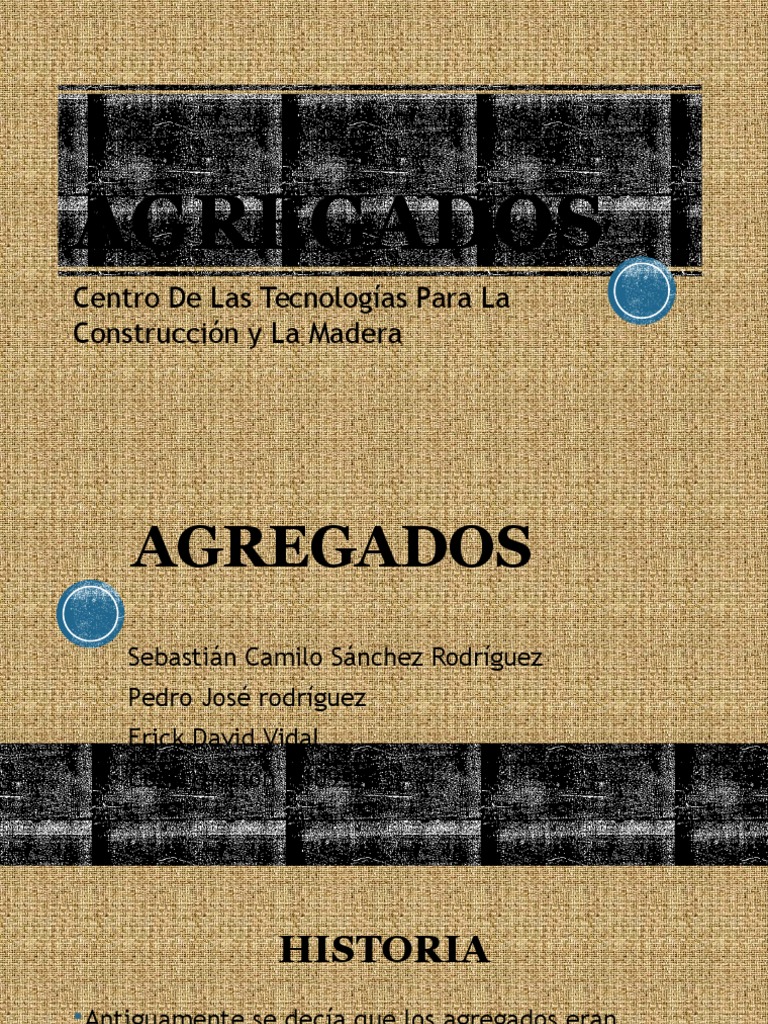 Agregados Finos y Gruesos en Concreto | PDF | Roca (geología) | Roca ígnea