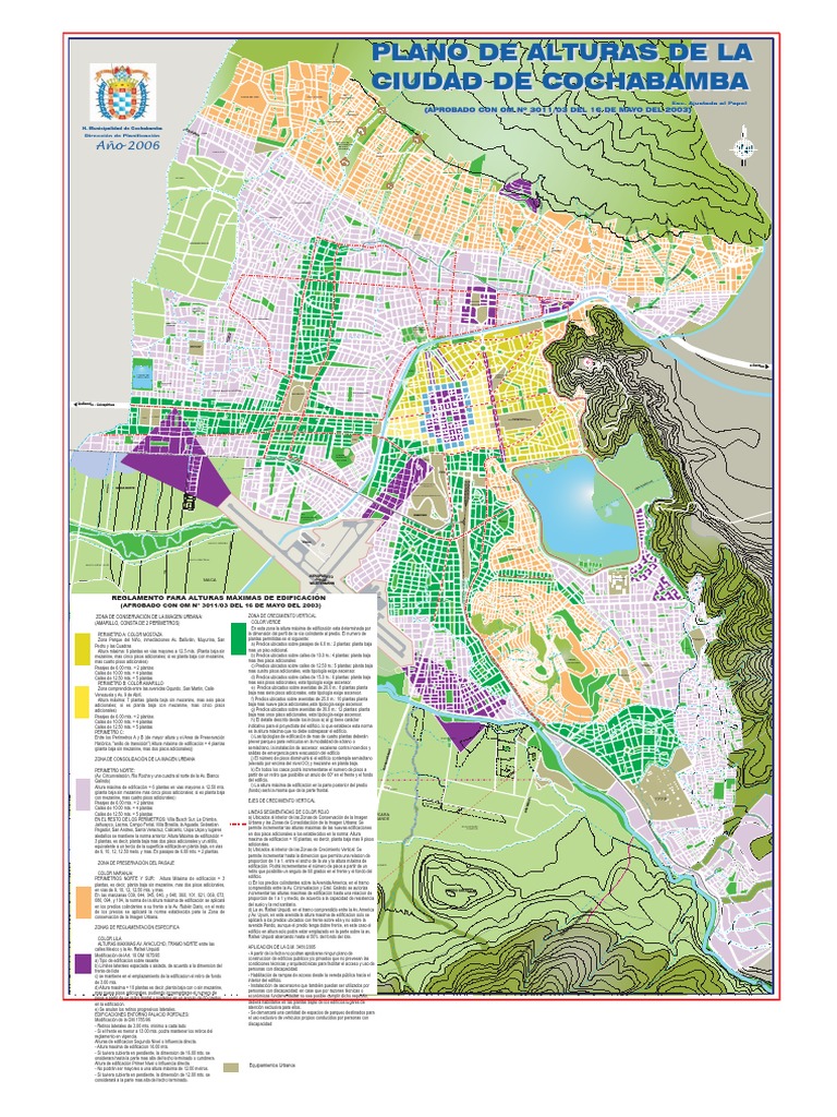 Plano Alturas Cbba 16-05-2003 | PDF