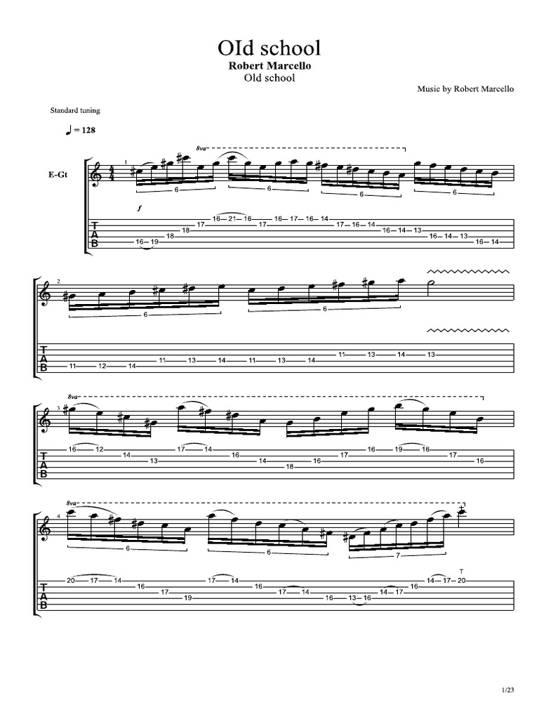 Rob Marcello Old School-1 | PDF